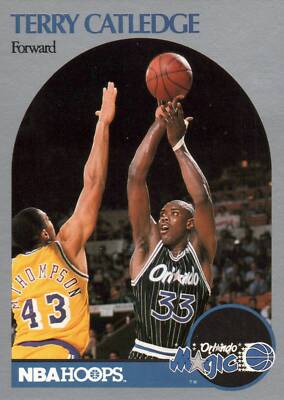 1991 Hoops 100 Superstars # 69 Terry Catledge Orlando Magic | eBay