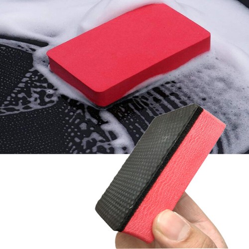 3pcs Car Magic Clay Bar Wax Polish Pad Cleaning Eraser Sponge Block ...