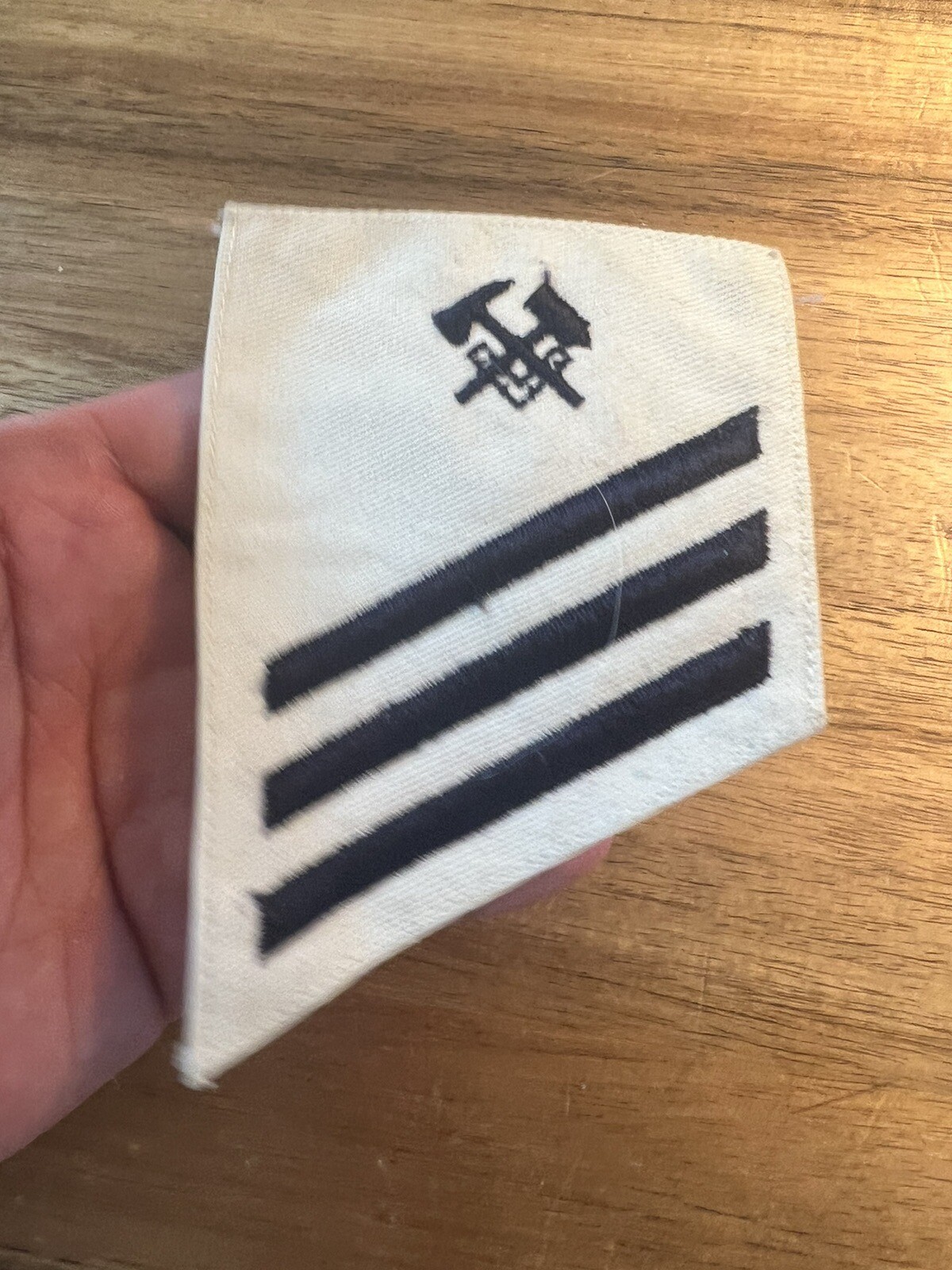 ORIGINAL US Navy SEAMAN FIRST CL HULL MAINTENANCE Bl ww2 Army Specialty ...
