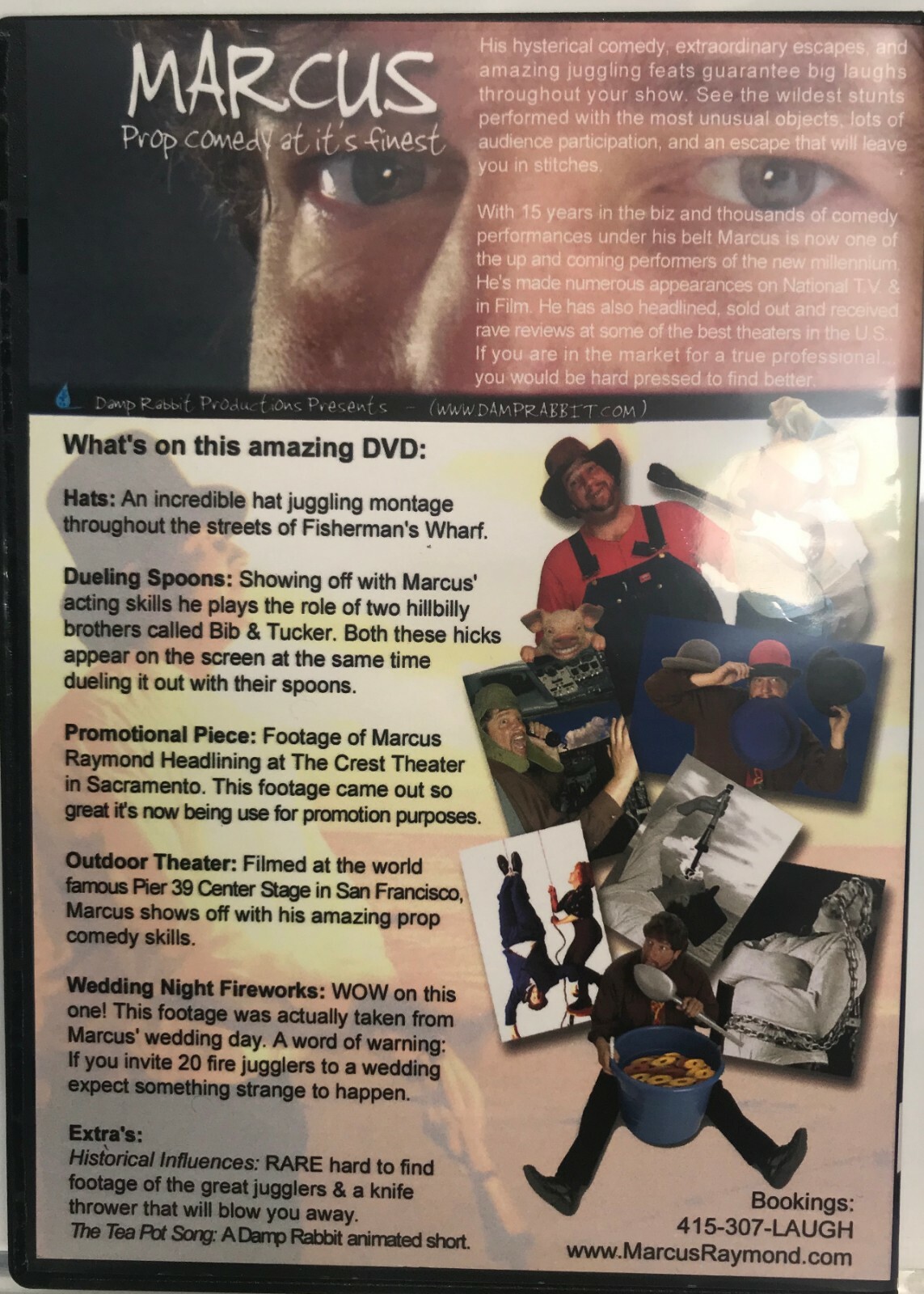 Marcus: Prop Comedy at it's Finest (DVD) Marcus Raymond *Very Good* | eBay