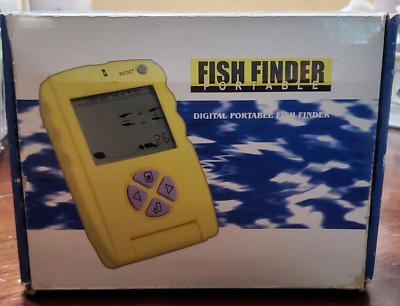 Fisherman's Habit Portable Fish Finder 94511 Depth Finder + Transducer ...