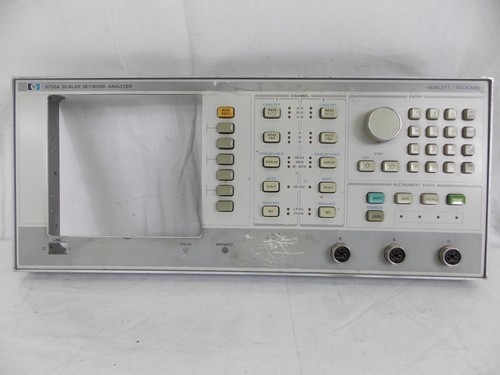 HP AGILENT 8756A SCALAR NETWORK ANALYZER FRONT PANEL COMPLETE SET ASSY ...