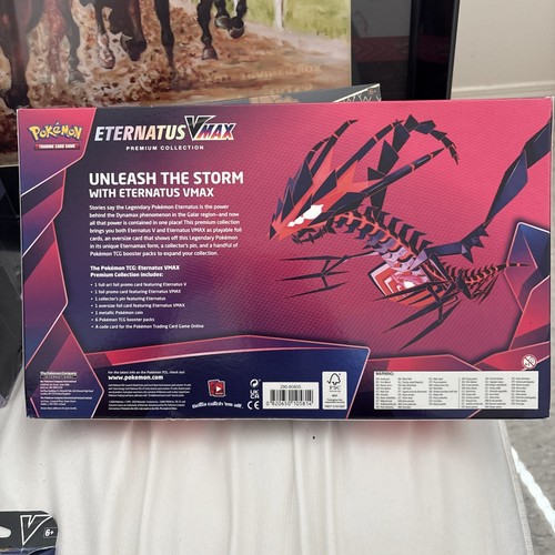 New Pokemon TCG ETERNATUS VMAX Premium Collection, Sealed Box ! | eBay
