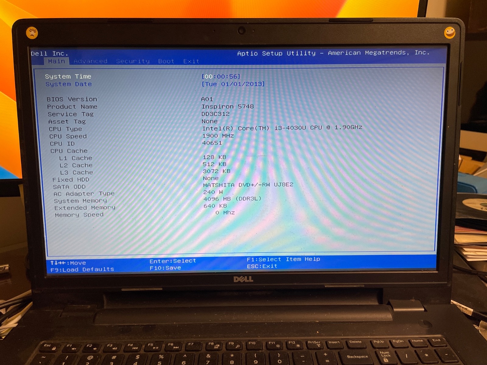 Dell Inspiron 5748 Laptop i3-4030u 1.9GHz 17" Barebones. | eBay
