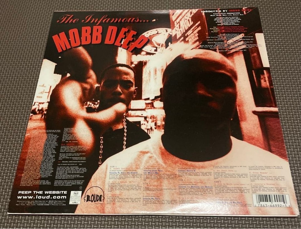 MOBB DEEP Hell On Earth Records Analog 1996 US Original 2LP RCA From ...