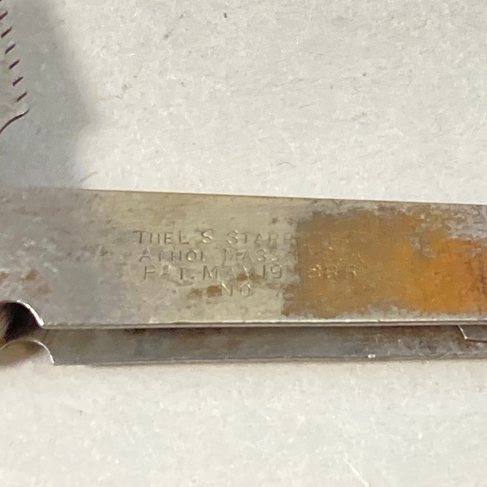 Starrett Whitworth Screw Pitch Thread Gage Gauge 26 Pitches #7W USA | eBay