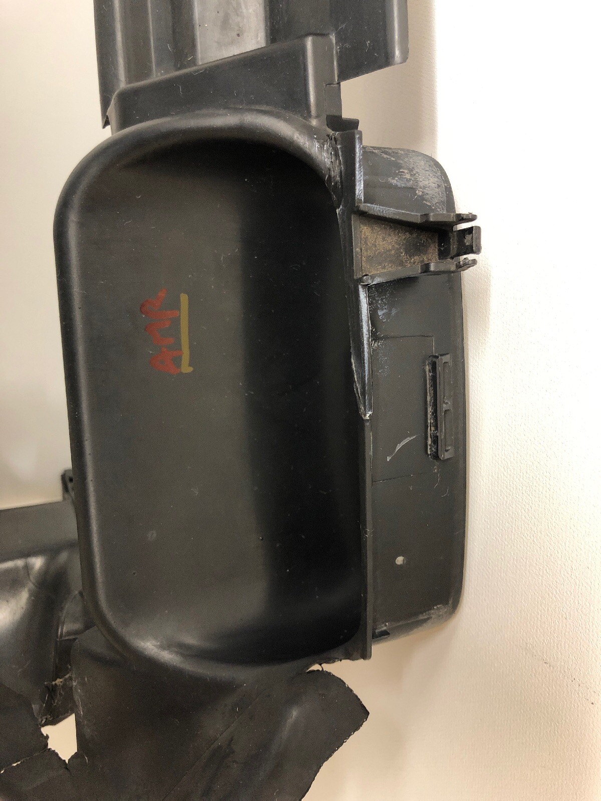 Support guide conduit d'air radiateur déflecteur d'air Mercedes CLK ...