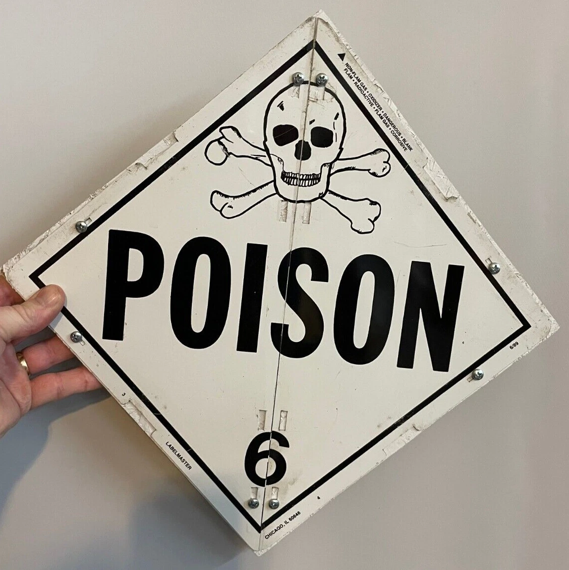 Skull And Crossbones Poison Gas