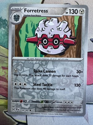 Forretress Reverse Holo English Pokemon TCG BKBM453 | eBay