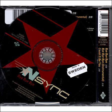 Bye Bye Bye [Single] by *NSYNC (CD, Feb-2000, Phantom Import ...