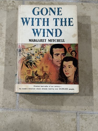 GONE WITH THE WIND MARGARET MITCHELL BOOK CLUB EDITION 1964 HARDCOVER ...