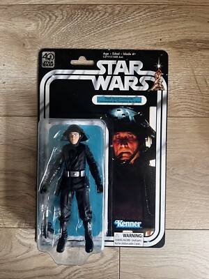 Star Wars 40th Anniversary Death Star Commander The Black Series Figure ...