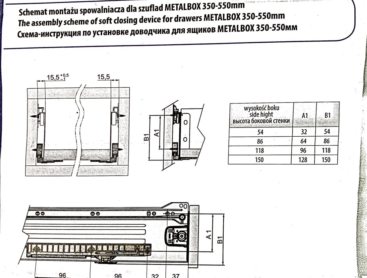 Kitchen unit Cabinet Drawers 400mm DEEP Bespoke sizes made to order | eBay