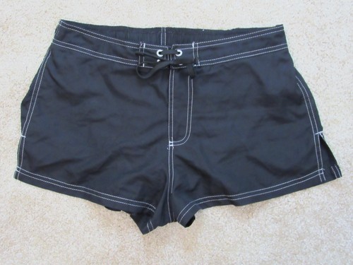 ZeroXposur Swim Board Shorts Womens Size 10 Fits 30X1.5" Black Bottoms ...