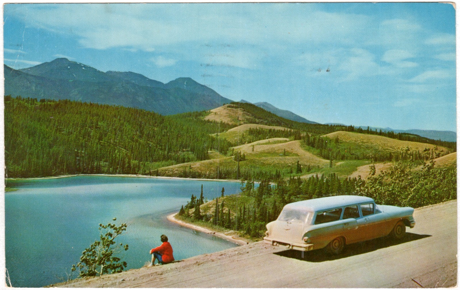 Postcard - Yukon Territory, Canada - Carcross Whitehorse Road Posted ...