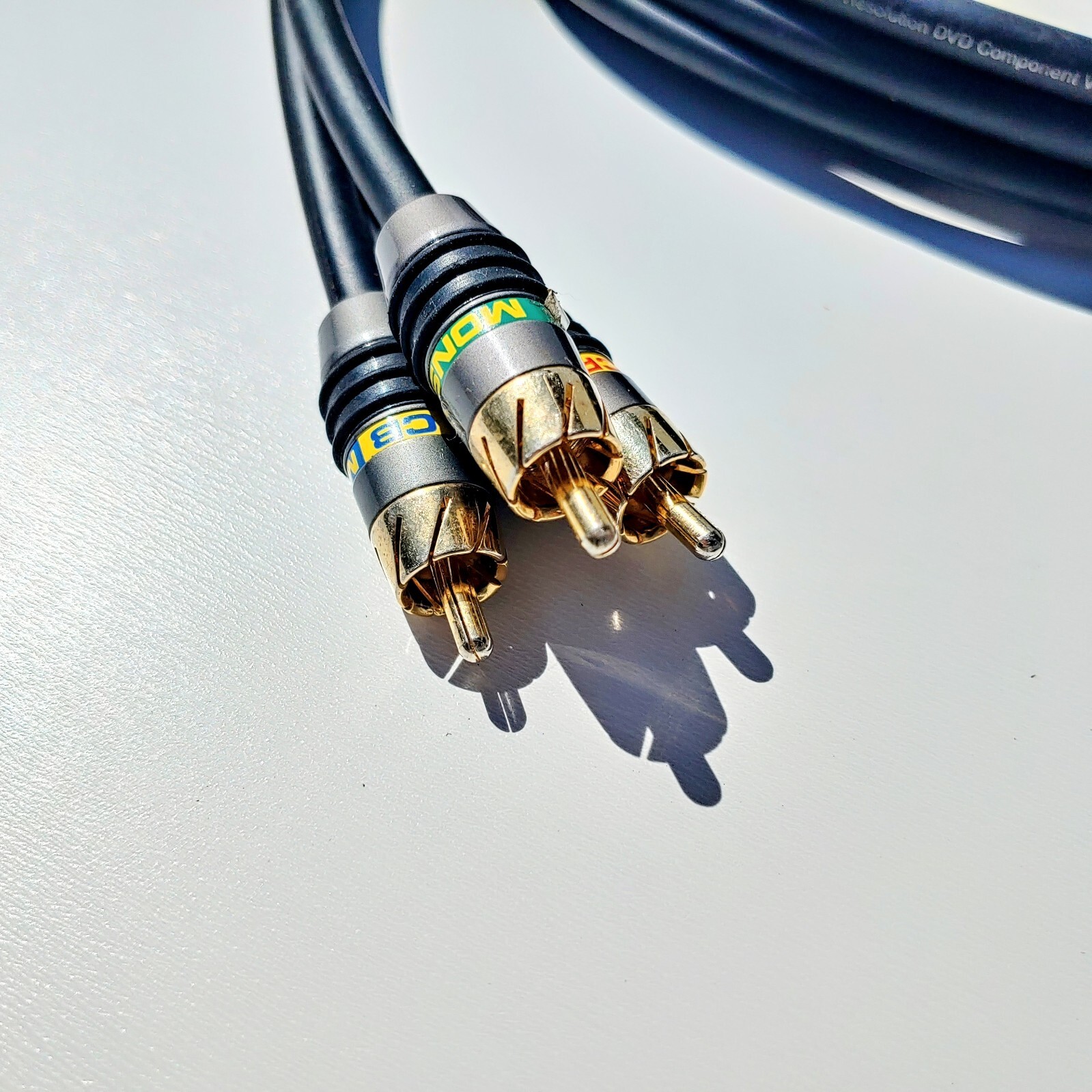 6 1/2' ft Monster Cable High Resolution DVD Component Video Cables CR ...