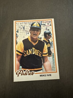 1978 Topps #445 MIKE IVIE San Diego Padres Baseball Card | eBay