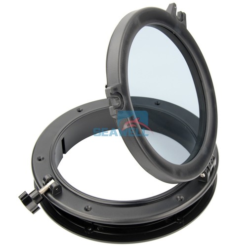 10'' Seaflo Porthole Boat Marine Round RV Hatches Port Lights Windows ...