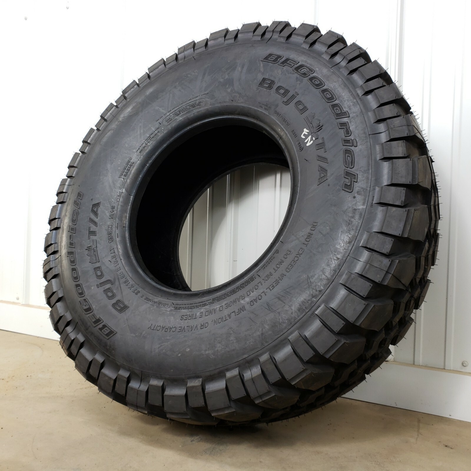 BFGoodrich Baja TA 37x12.5R16.5 Military Surplus Truck Tires w/ 2018 ...