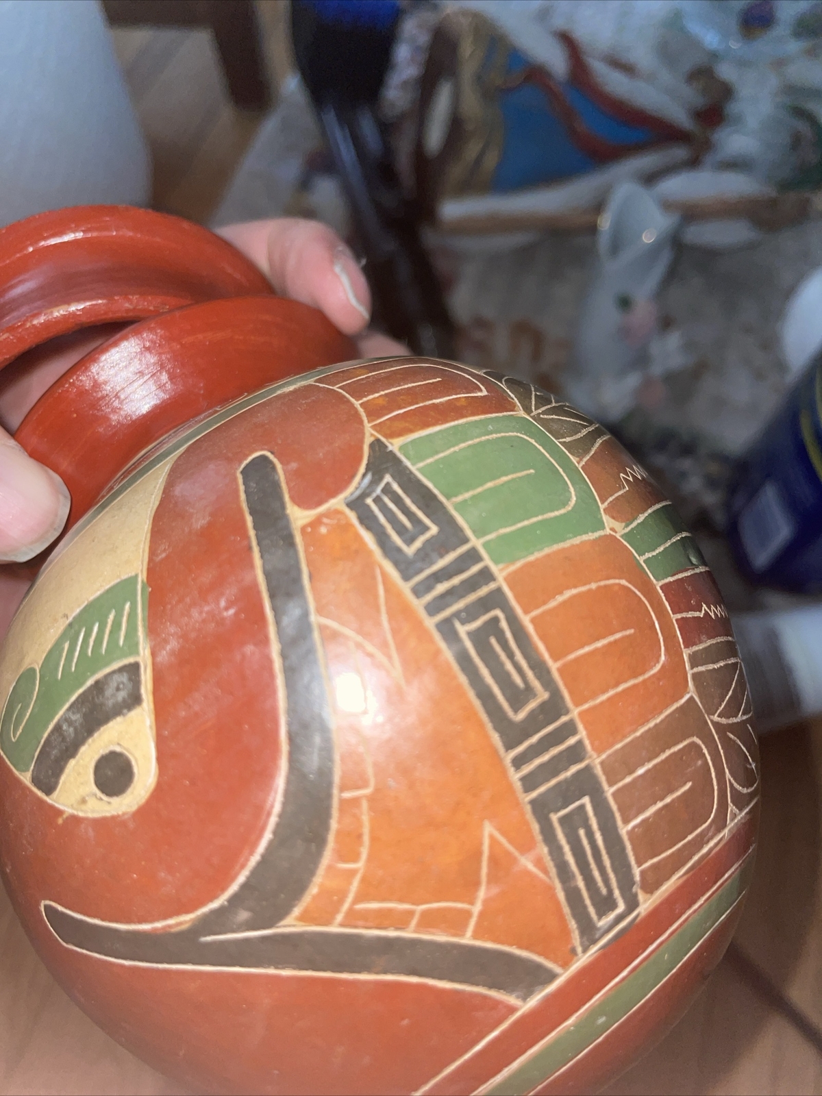 Vintage Traditional Costa Rica Guaitil Pottery Chorotega Bowl | eBay