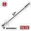 Powerbuilt 1/2 Inch Drive 72 Tooth Pro Tech 17 Inch Long Reach Flex ...