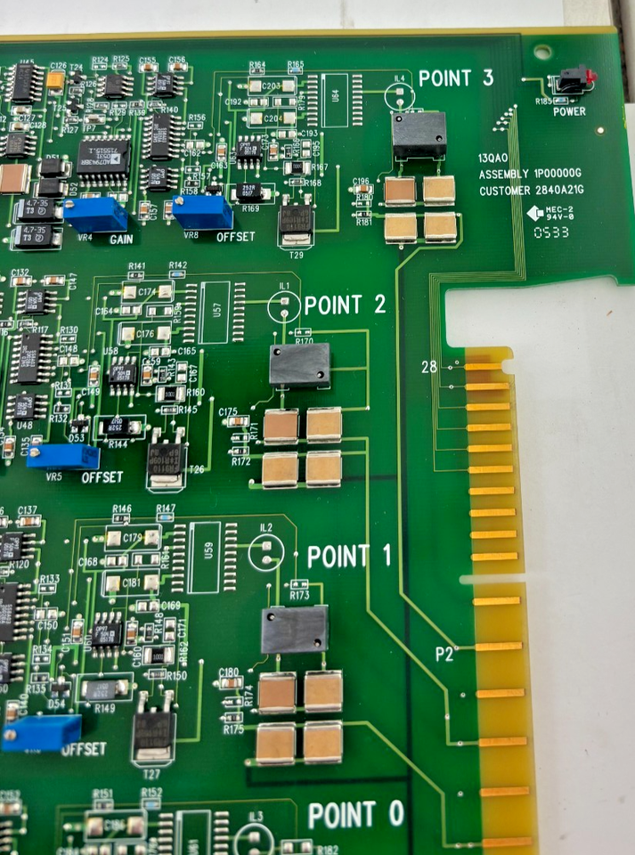 2840A21G01 Rev 35 Analog Output Control Board – Industrial ...