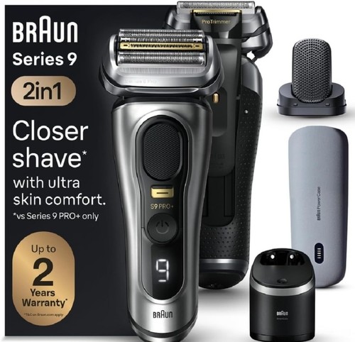 Braun Series 9 PRO+ Electric Shaver, Shaving Kit with 5 Pro 9599CC | eBay