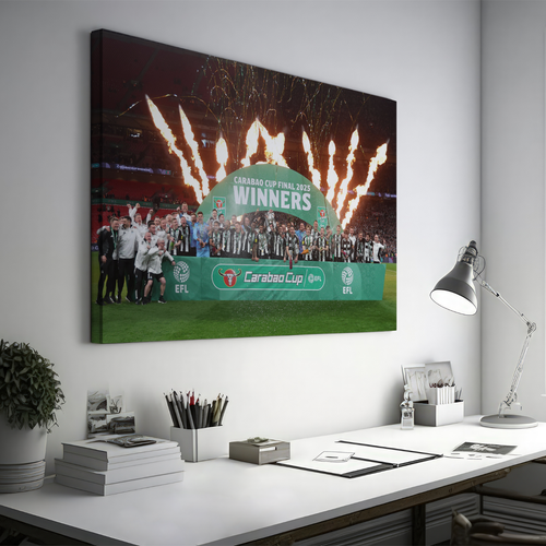 Newcastle United Carabao Cup Winners 2025 Canvas | eBay UK