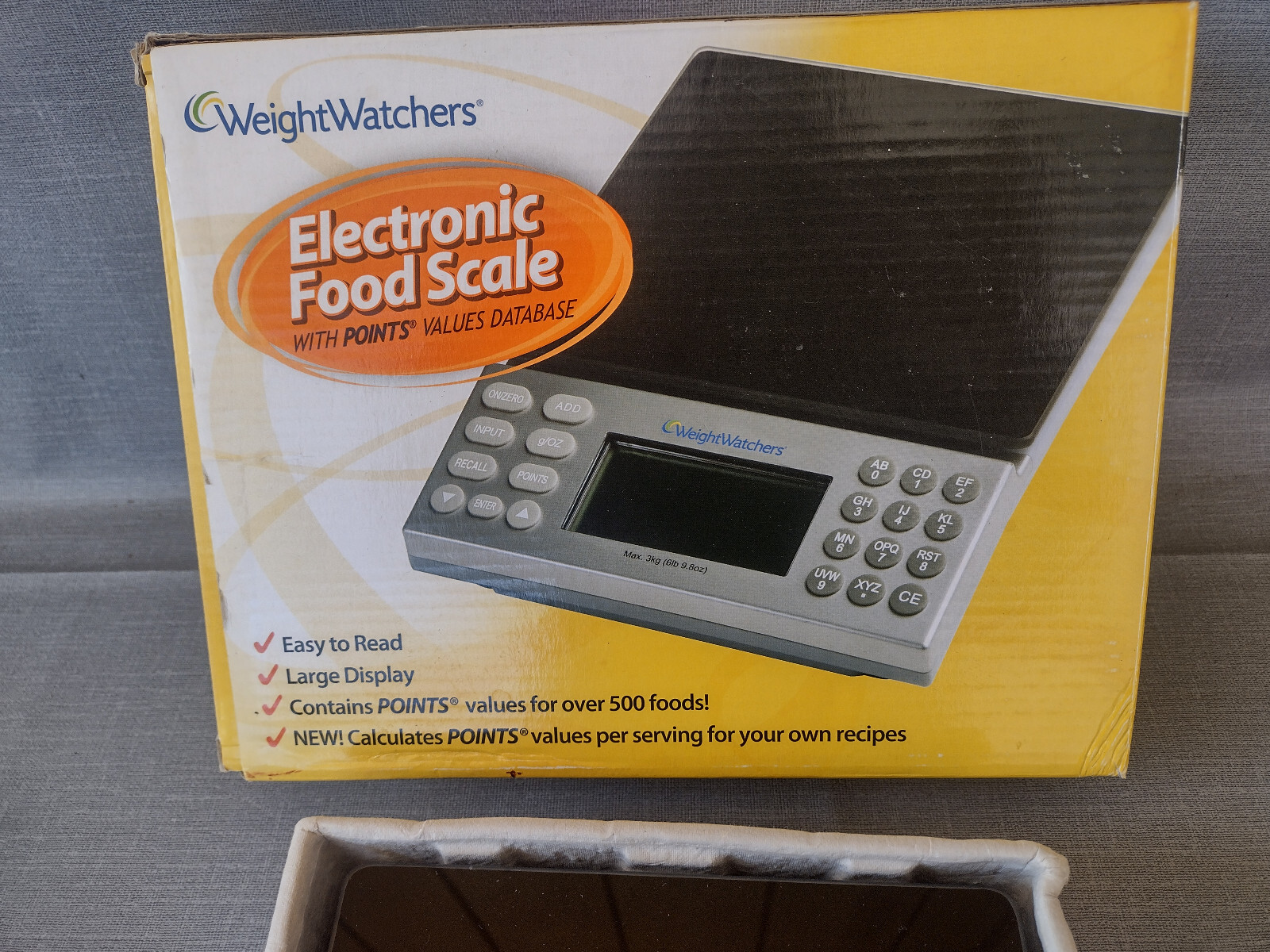 Weight Watchers Electronic Food Scale with Points Value Database - New ...