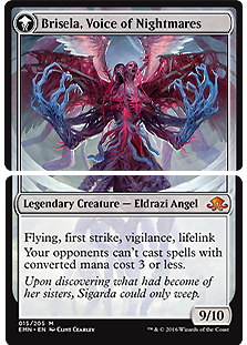 MTG Magic the Gathering Brisela, Voice of Nightmares (15b/234) Eldritch ...