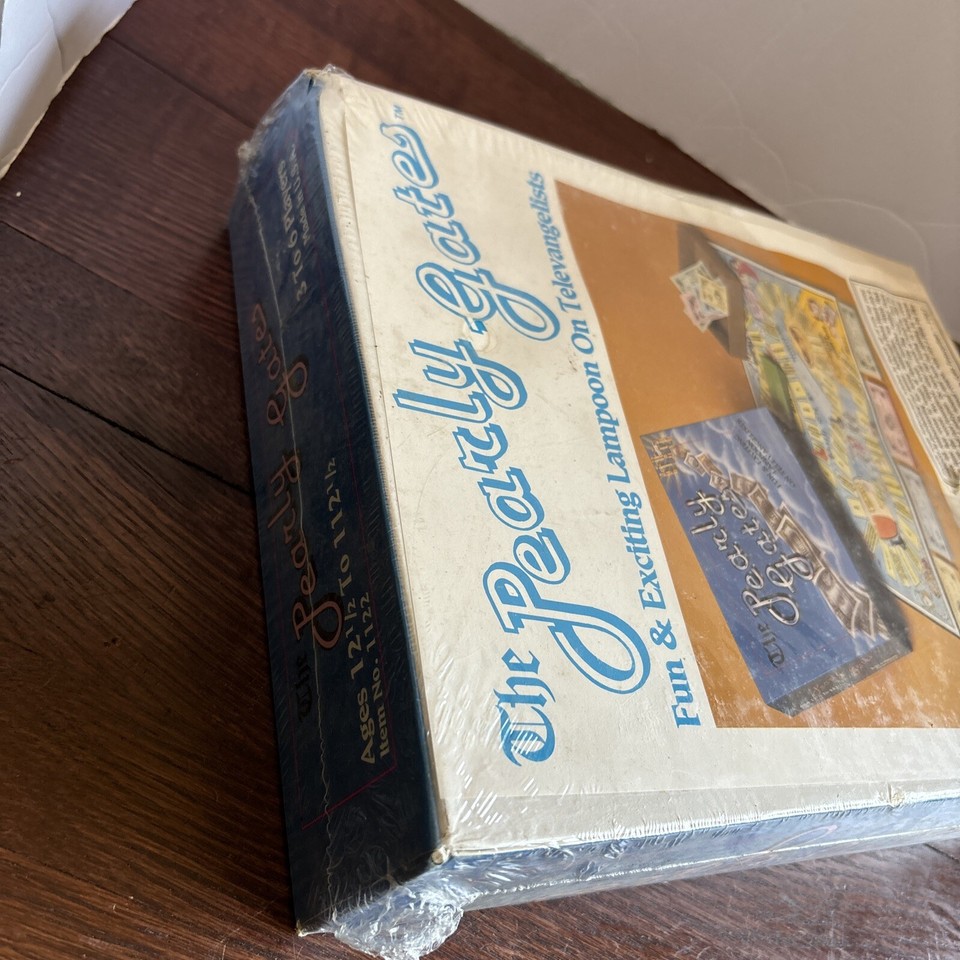 THE PEARLY GATES BOARD GAME - Jim Bakker PTL Parody board Game Ministry ...