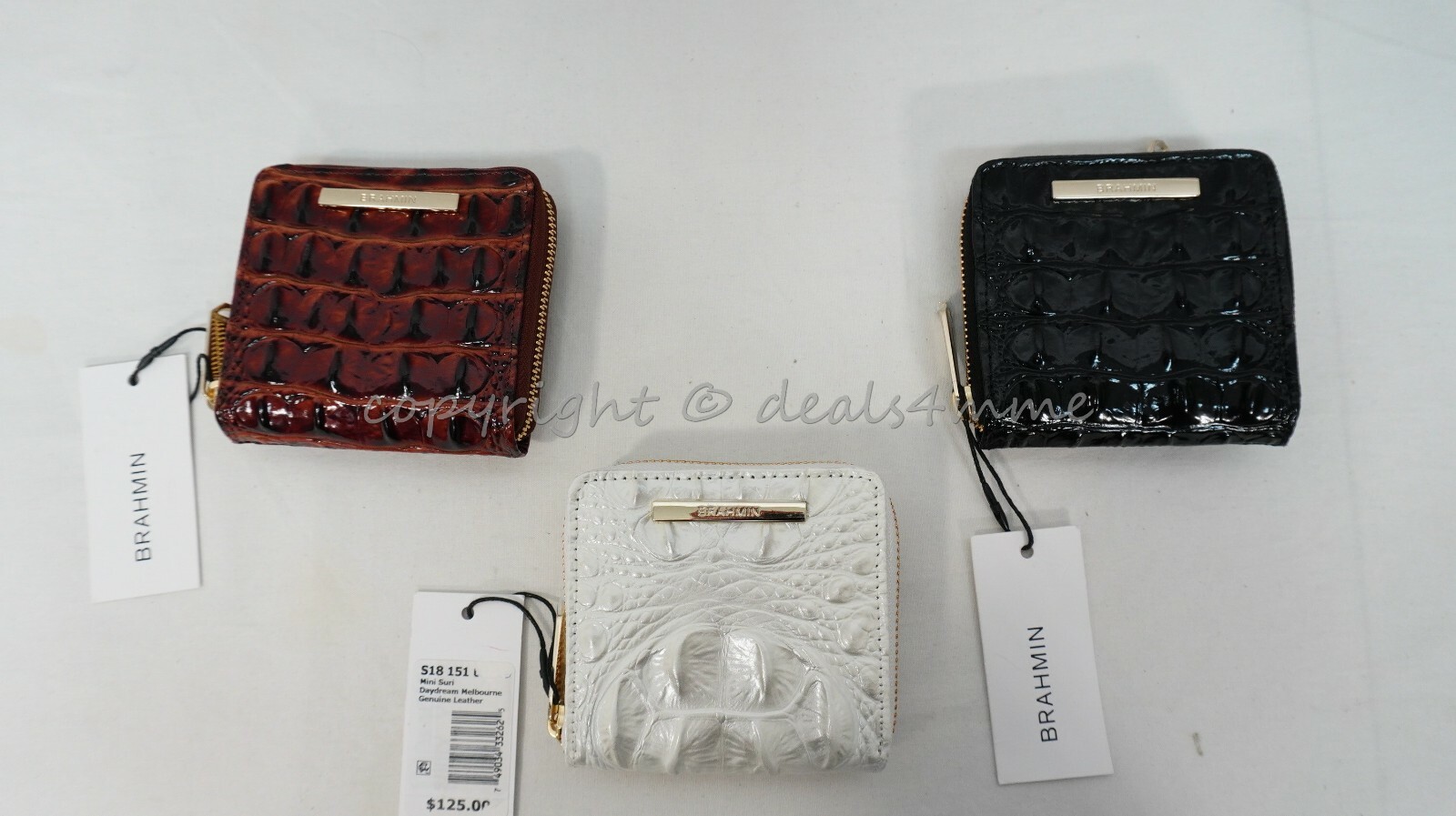 Brahmin Mini Suri Leather Mini Wallet Pick your color Inventory Added ...