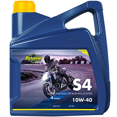 Putoline S4 Mineral Oil 10w40 Motorcycle and Scooter Engine Oil 4 ...