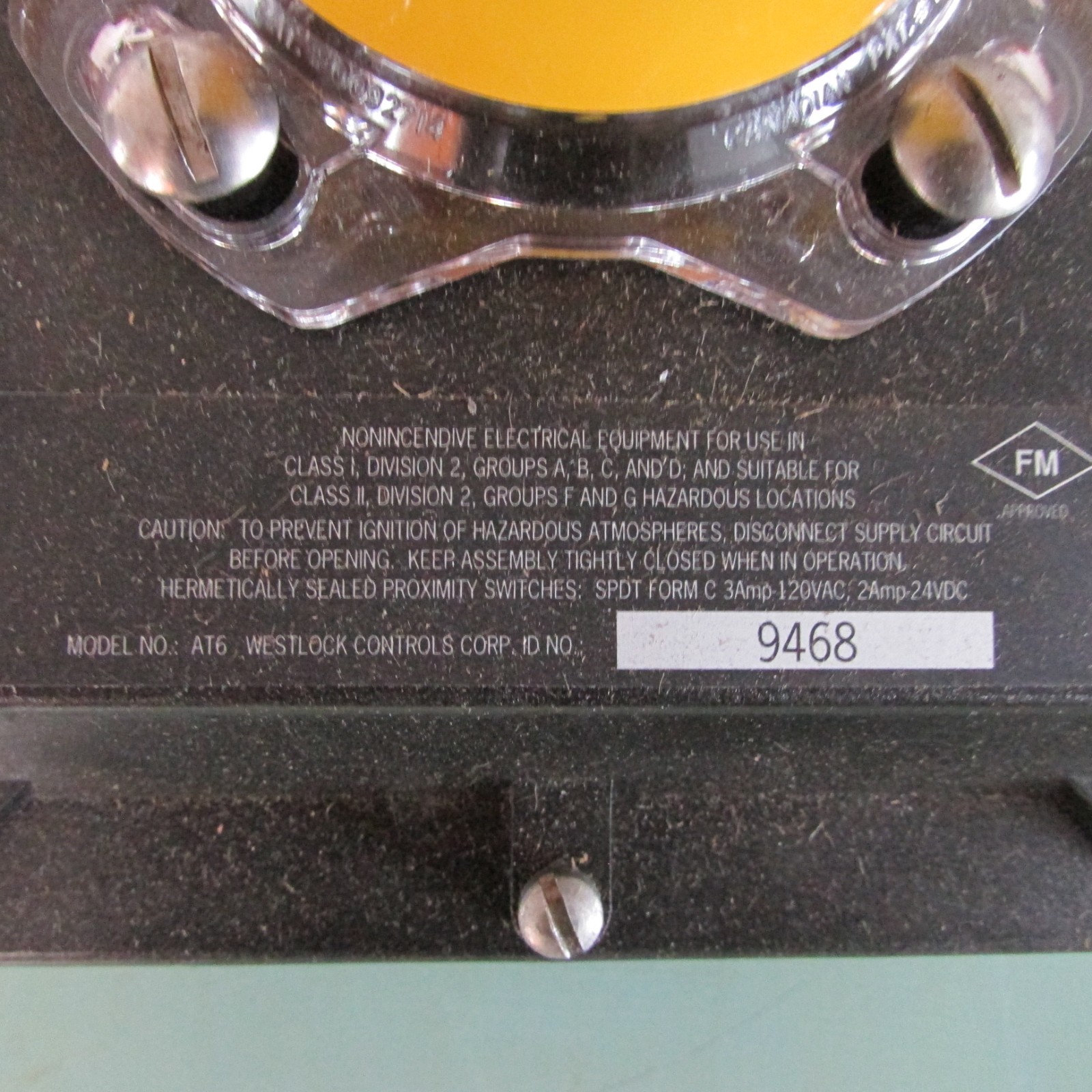 Westlock Controls 9468 Accutrak Rotary Position Monitor 2-SPDT 8-PTS | eBay