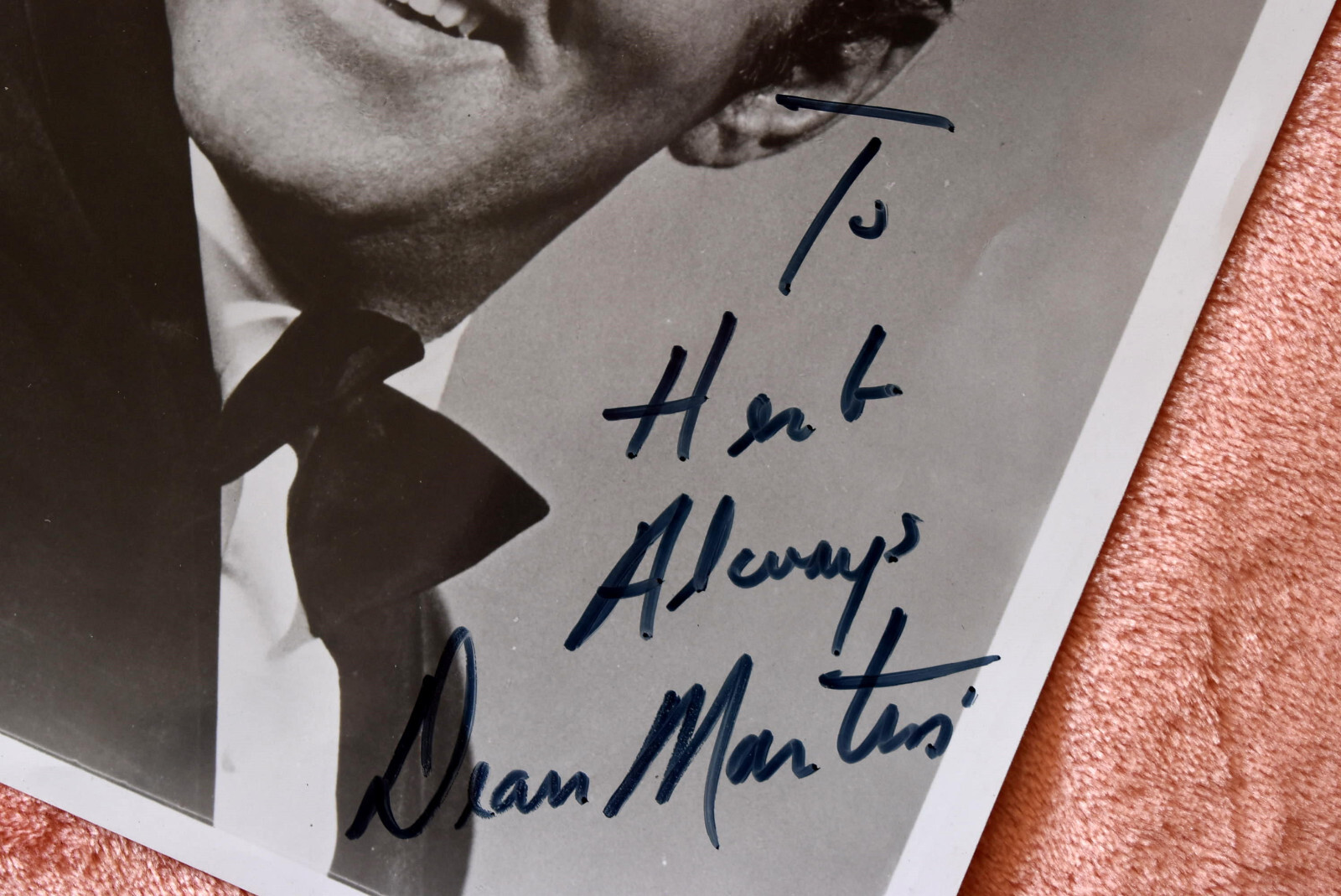 Dean Martin Hand Signed Photo 8"X10" | eBay