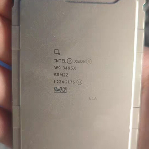 Intel Xeon W9-3495X 1.90GHz~4.80GHz TDP-350W~420W 56Core Processor cpu ...