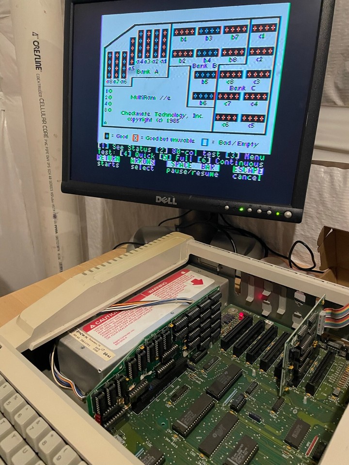 Tested: Checkmate Technology MultiRam IIe 768KB with 80-column support ...
