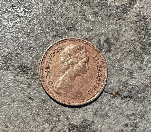 VERY RARE new pence 1p coin 1971 | eBay UK