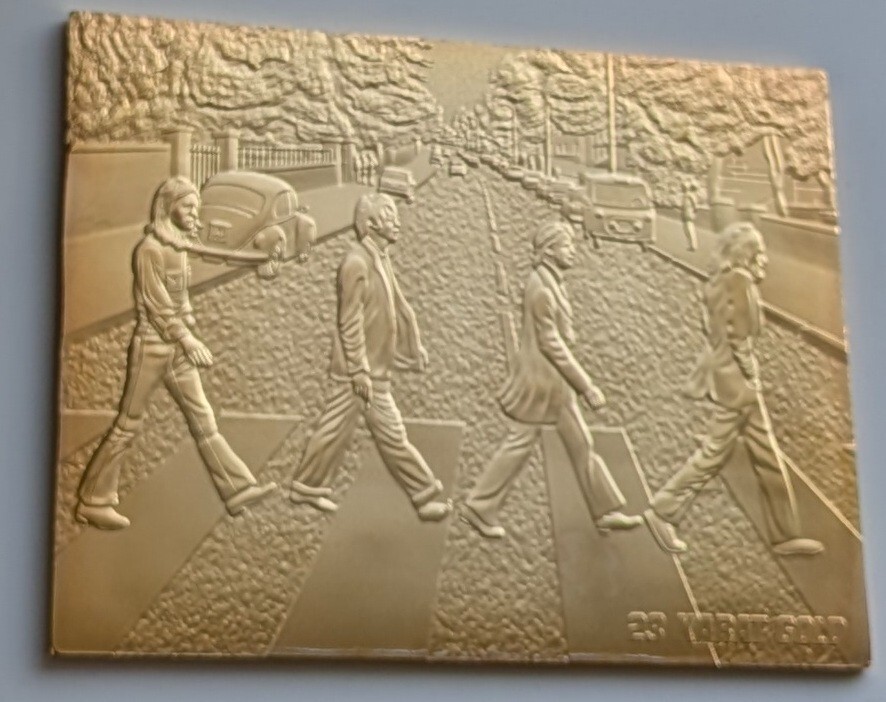 Beatles Abbey Road Gold Card Trading Paul McCartney CCG Games Studios ...