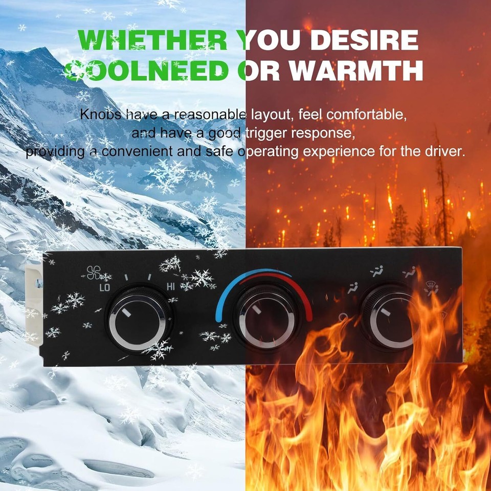 A/C Heater Climate Control Module For 08-22Chevrolet Express 2500 3500 ...