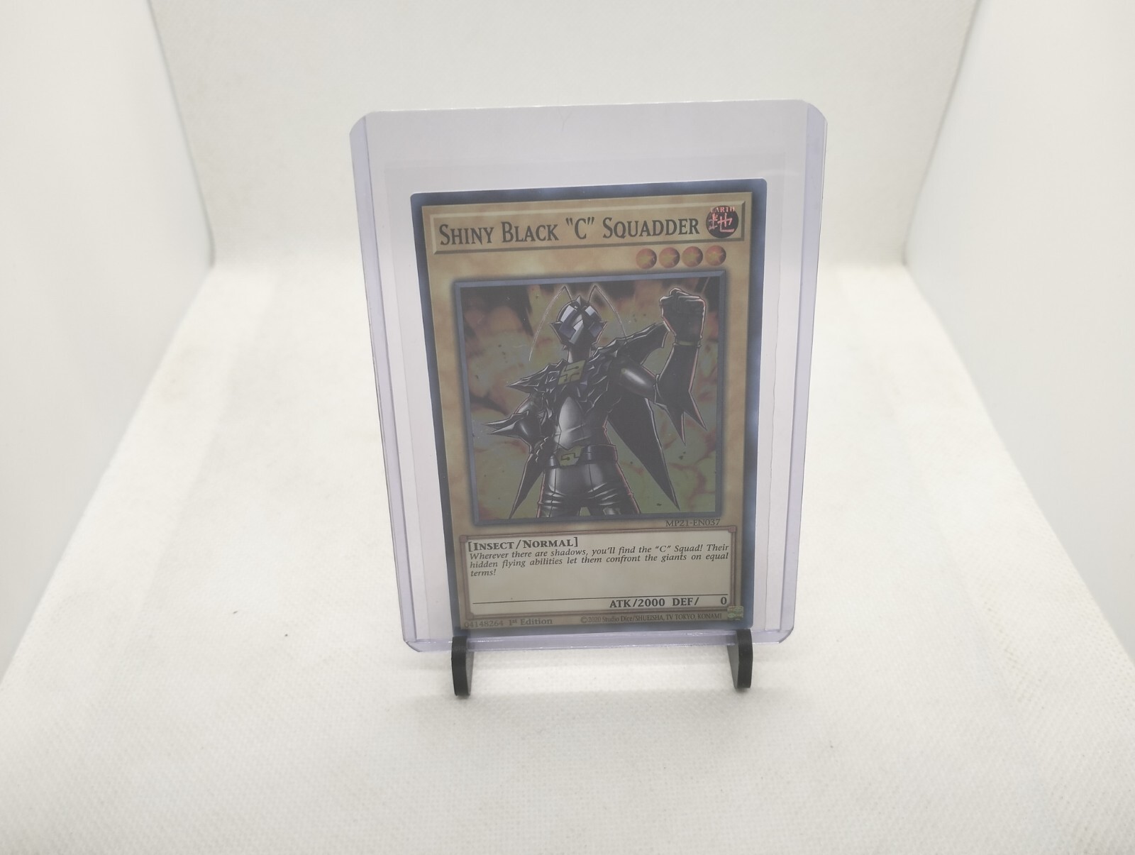 Shiny Black "C" Squadder - MP21-EN037 - Super Rare 1st Edition - Yugioh ...