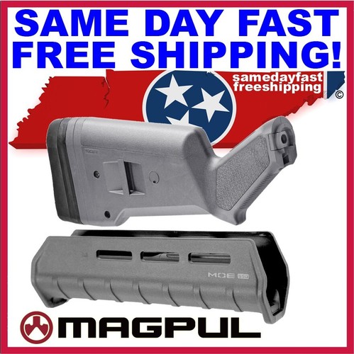 MAGPUL Mossberg 500/590 SGA Stock and Forend MAG490-GRY MAG494-GRY ...