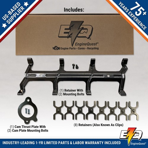 Ford 1985-1995 5.0 302, 5.8 351w Roller Lifter Retainer, Guides & Cam ...