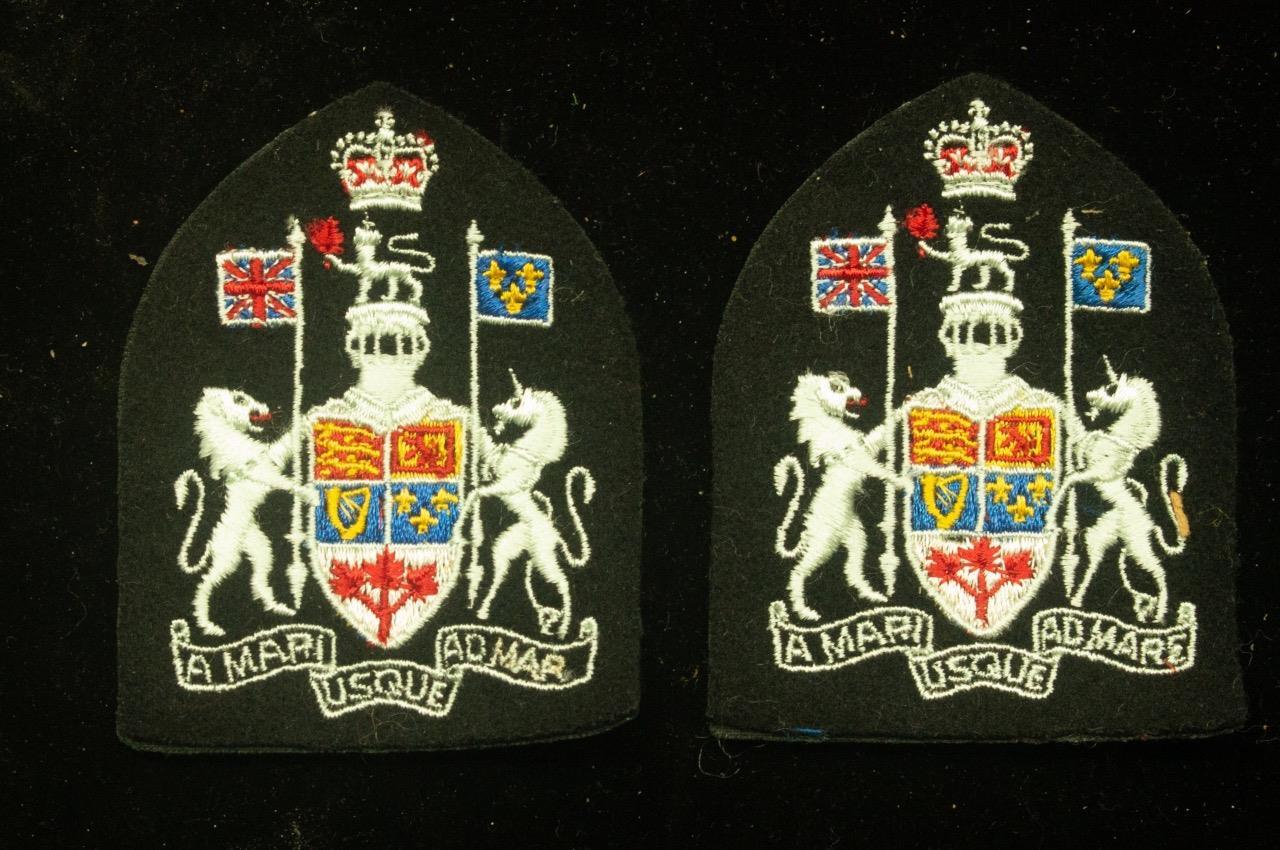 CANADIAN ARMED FORCES: CHIEF WARRANT OFFICER PATCH - ONE PAIR- 8278B | eBay