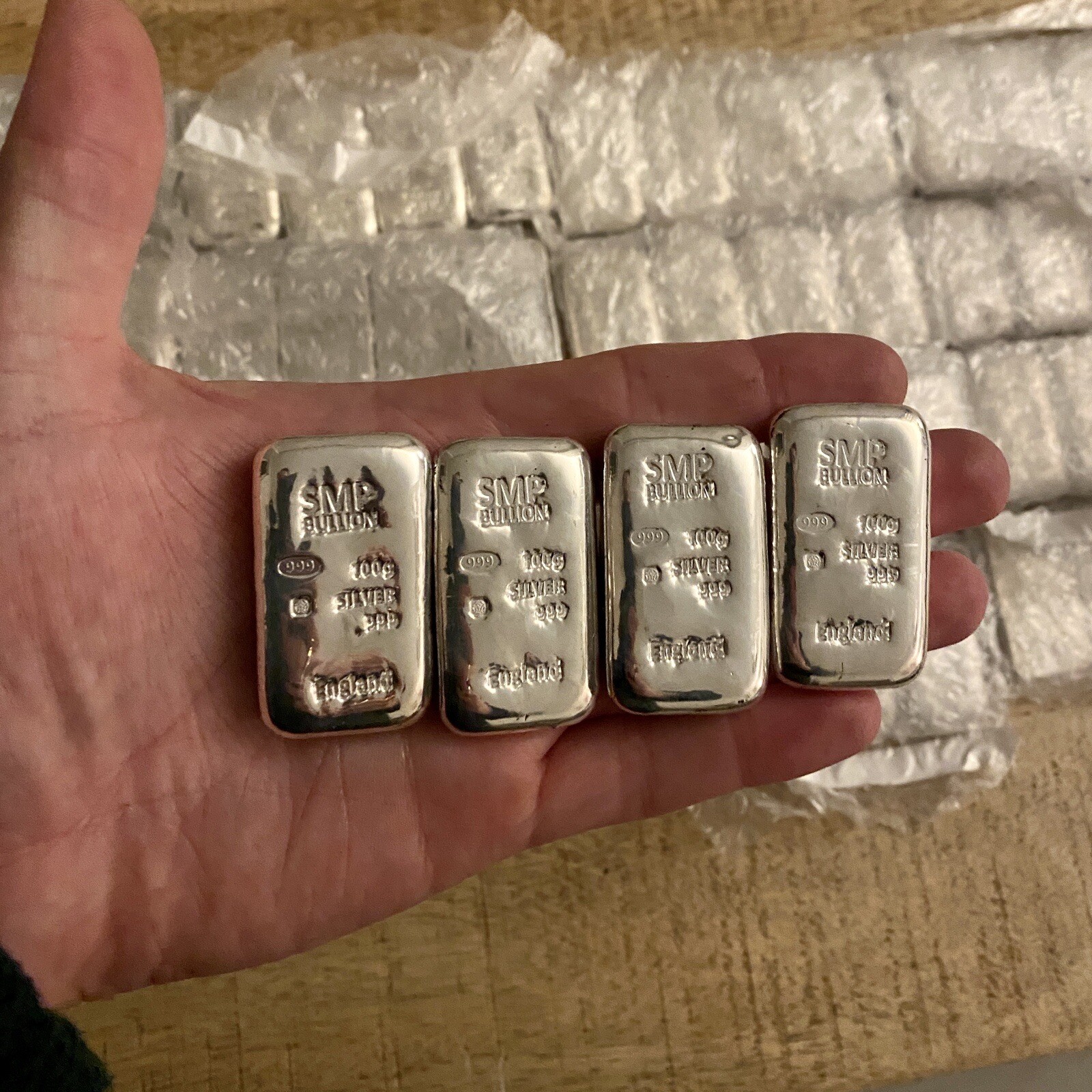 100g Hallmarked .999 Silver Bar SMP BULLION INVESTMENT CHEAP | eBay