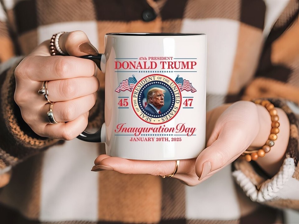 45TH AND 47TH PRESIDENT DONALD TRUMP COMMEMORATIVE INAUGURATION MUG ...