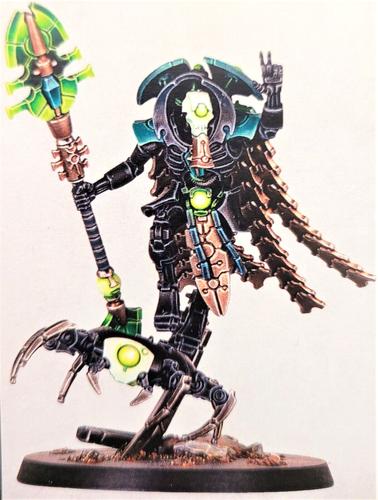 Hierotek Circle Technomancer Cryptek - Necrons Warhammer 40k Kill Team ...