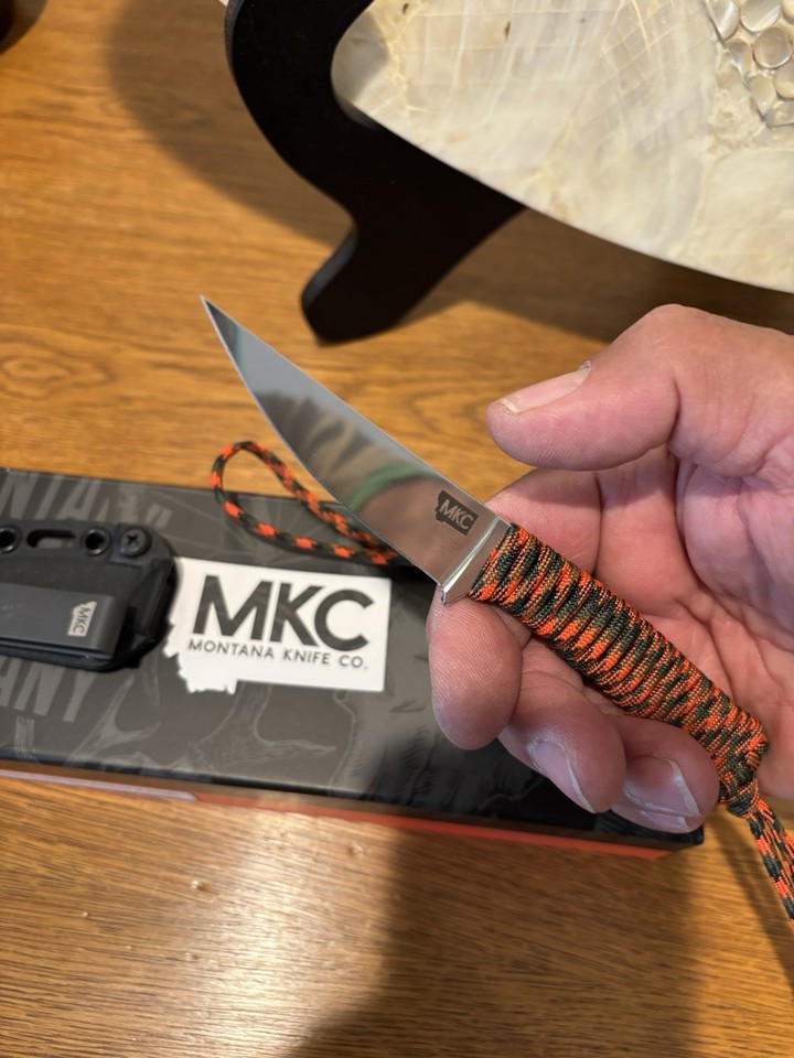 Montana Knife Company MKC Mini Speedgoat 2.0 Orange Black | eBay