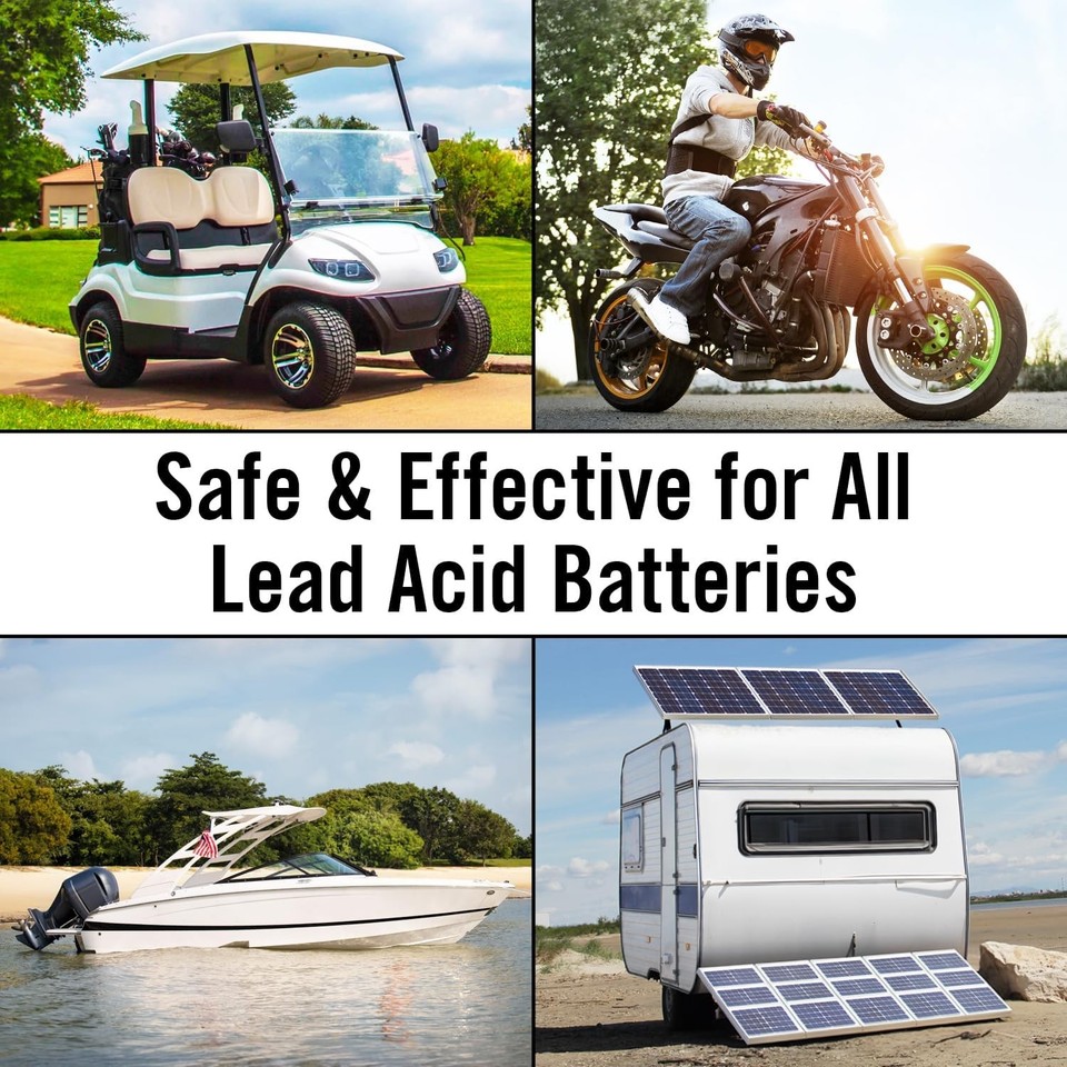 Battery Renew Solution For Golf Cart Batteries - 64 oz - Refurbish ...