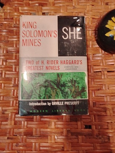 She And King Solomon's Mines by H. Rider Haggard - Modern Library 163.3 ...